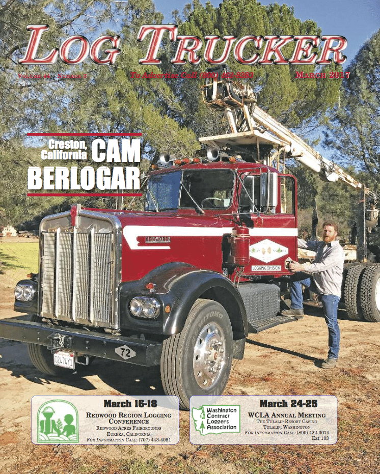 Log Trucker March 2017 - Loggers World LLC