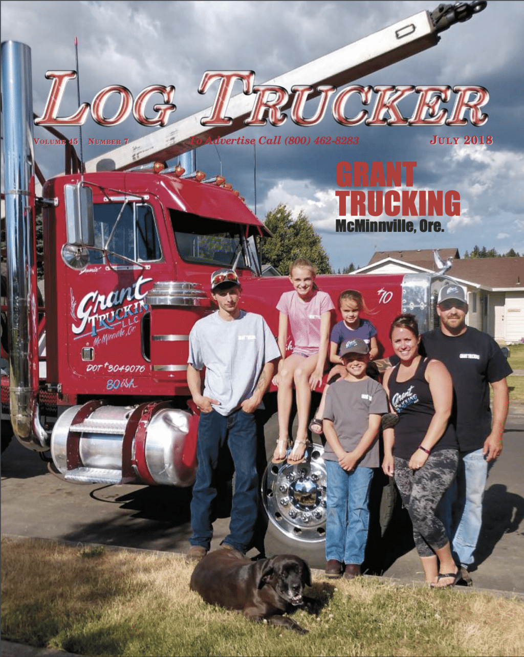 July 2018 Log Trucker - Loggers World LLC