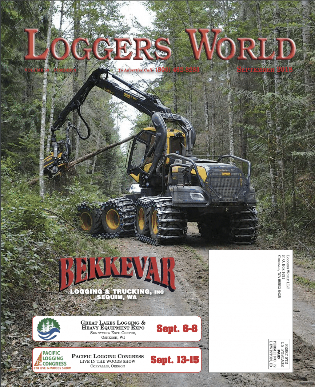 September 2018 Loggers World - Loggers World LLC